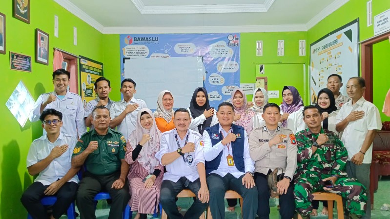 Serma E Siburian Hadiri Rapat Publikasi dan Dokumentasi Pengawasan Tahapan Kampanye Pemilu 2024