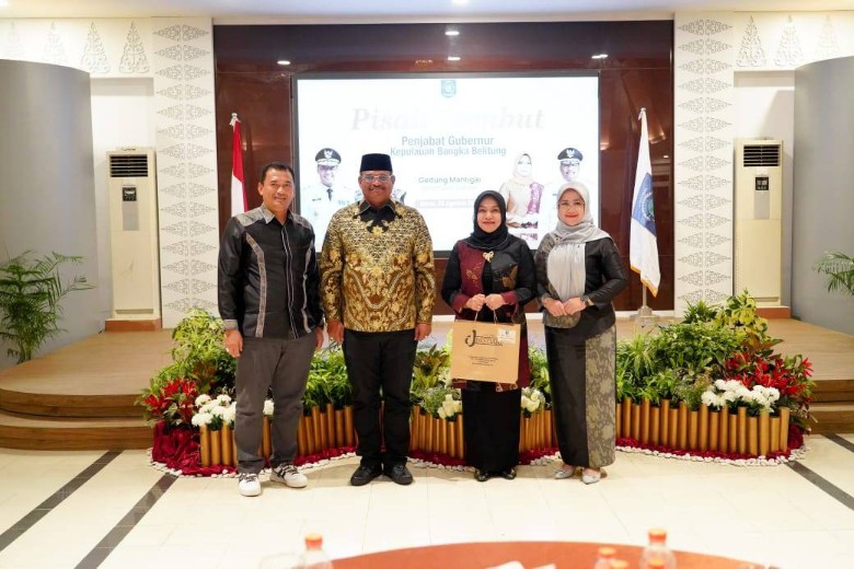 Pj Wali Kota Pangkalpinang Hadiri Pisah Sambut Pj Gubernur Babel